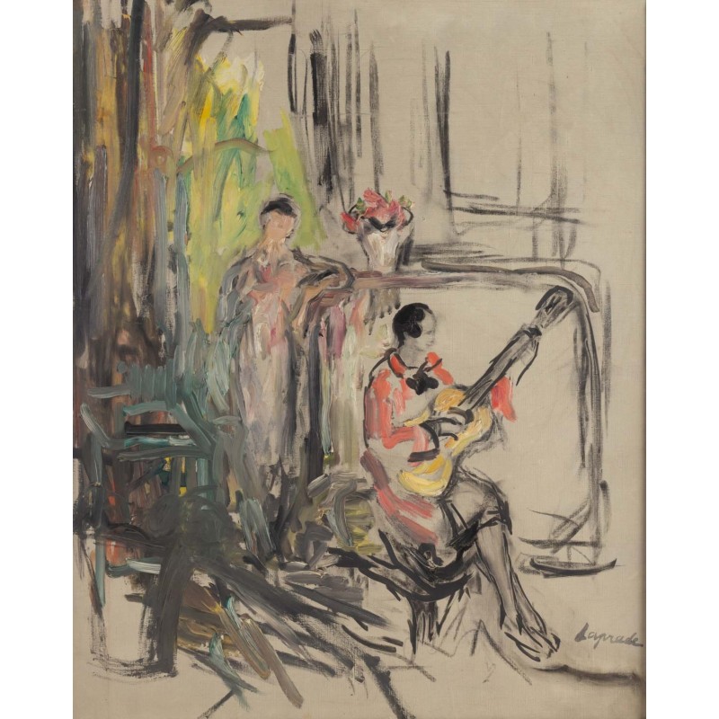 Tableau de Pierre LAPRADE - Galerie Camille Barsac - Zahra Luxury